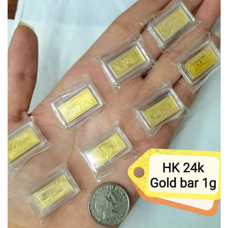 24K Hong Kong Gold Bar | Shopee Philippines