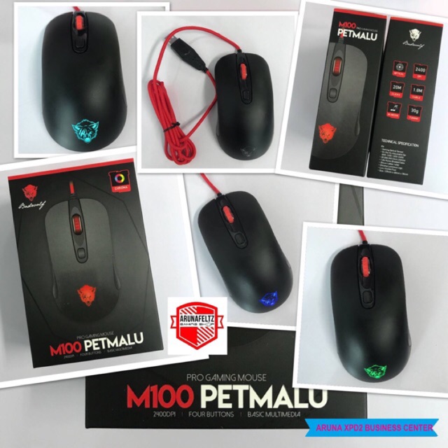Petmalu Badwolf Gaming Mouse (20 million clicks) | Shopee Philippines