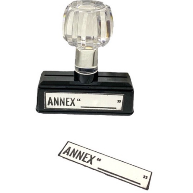 office stamp (annex, exhibit, certified true copy | Shopee Philippines