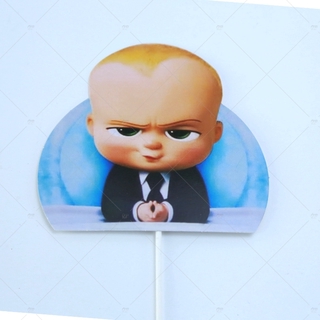 Ready Stock 7Pcs/set BOSS BABY Feeding Bottle Tie Briefcase Cake ...