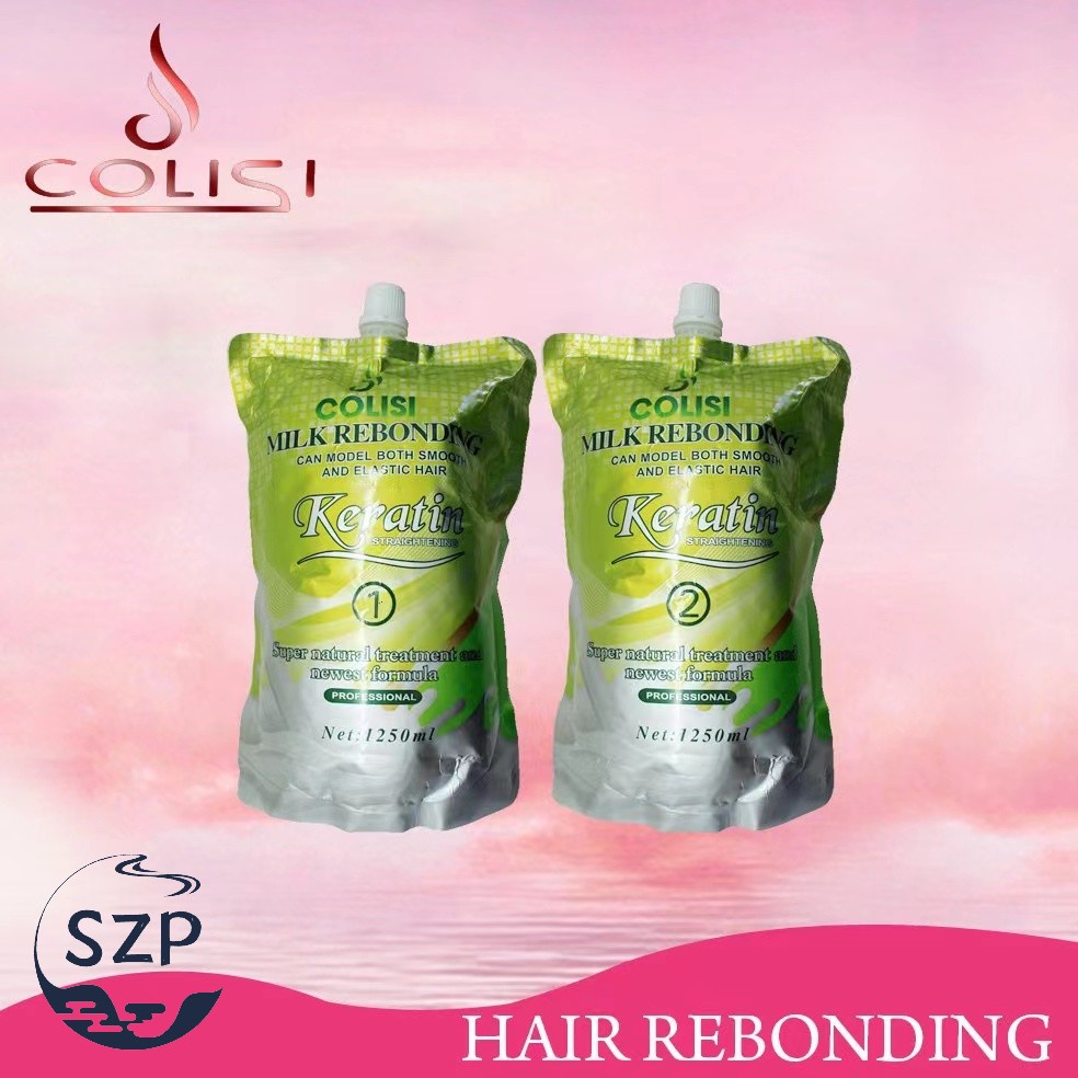 Colisi Milk Hair Rebonding Hair Care Hair Treatment Set 2in1 1250ml*2 ...