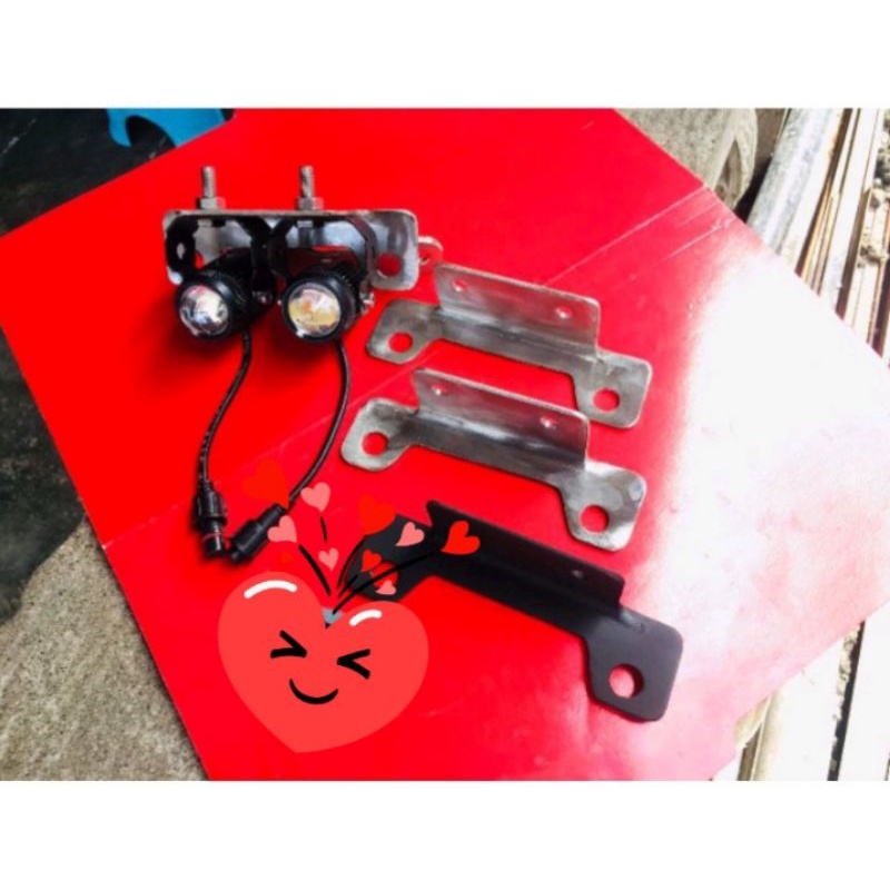 Sniper 150=155 t-post bracket for mini driving light | Shopee Philippines