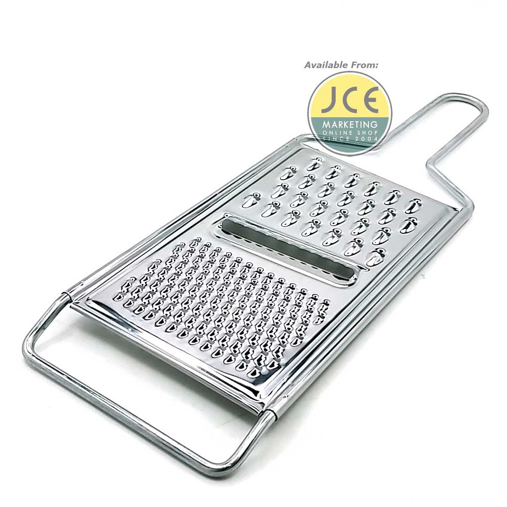 3 WAY STAINLESS HAND GRATER / SHREDDER 15. FLAT | Shopee Philippines