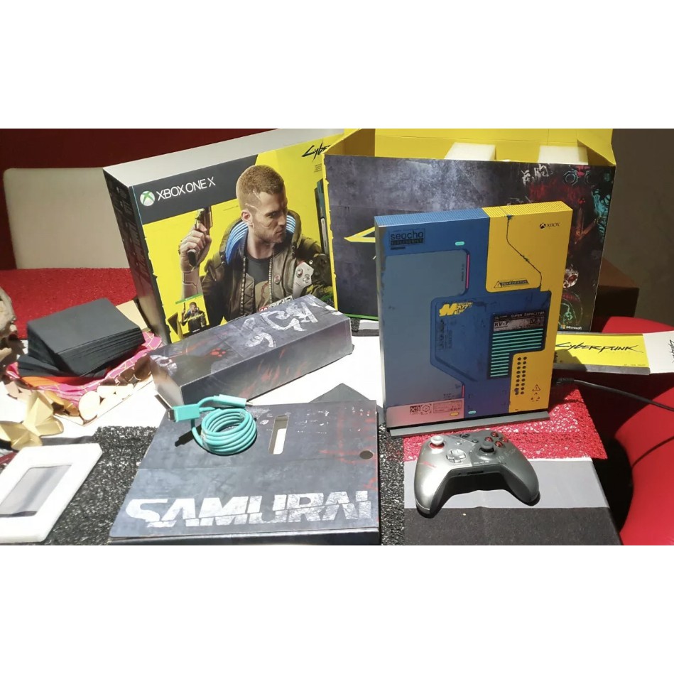 Xbox One X 1TB Console Cyberpunk 2077 Limited Edition | atelier-yuwa ...