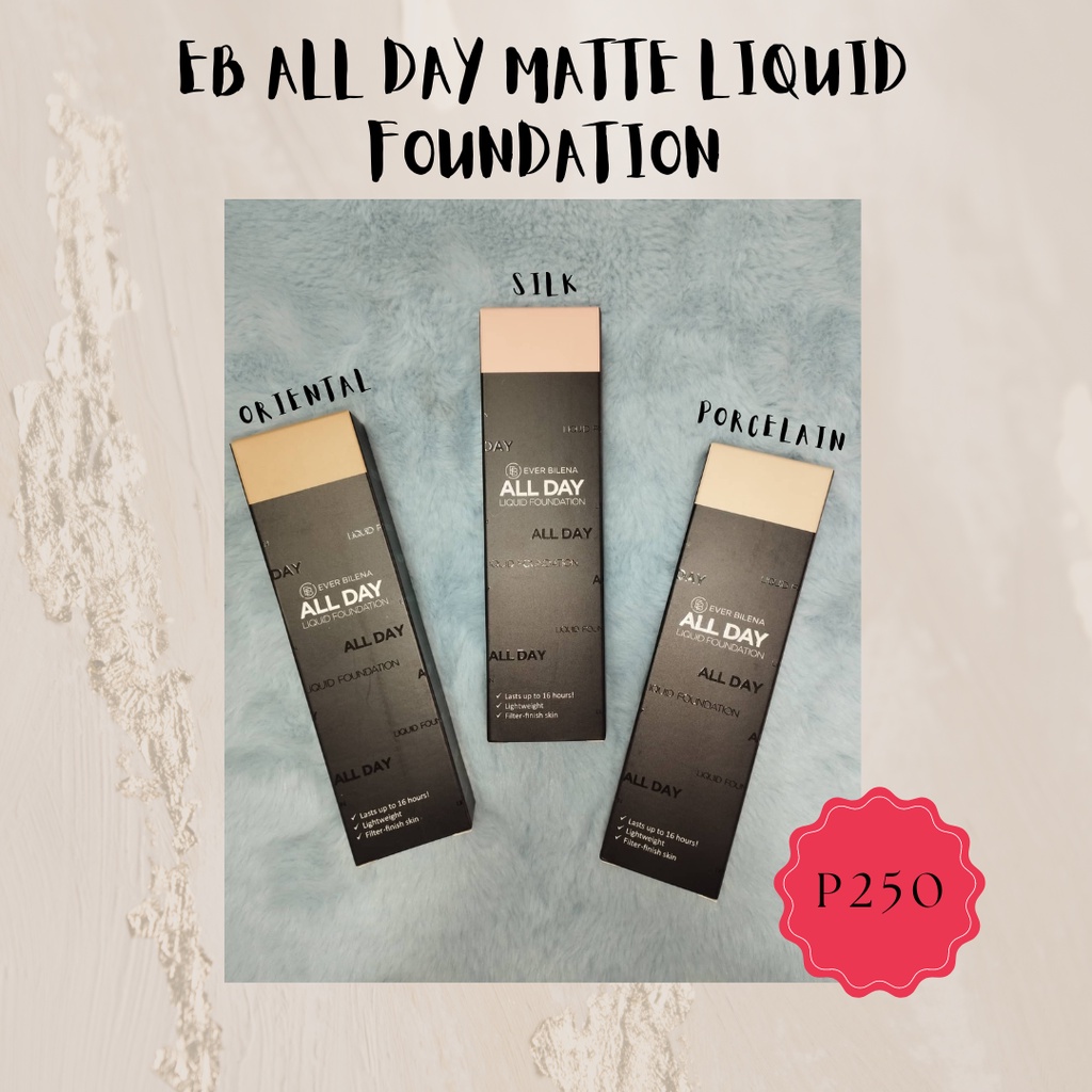 EB ALL DAY LIQUID FOUNDATION 35G | Shopee Philippines