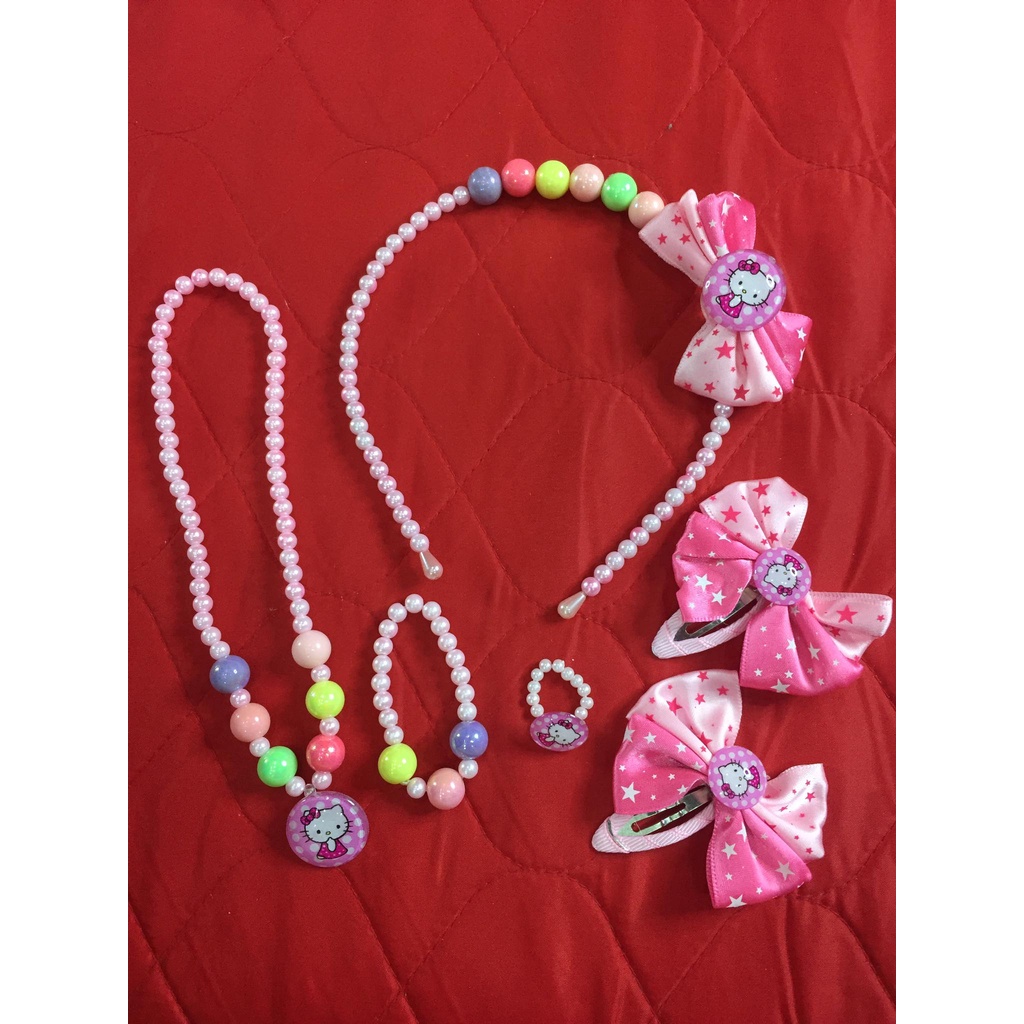 KIDS ACCESSORIES FOR GIRLS (1 SET) | Shopee Philippines