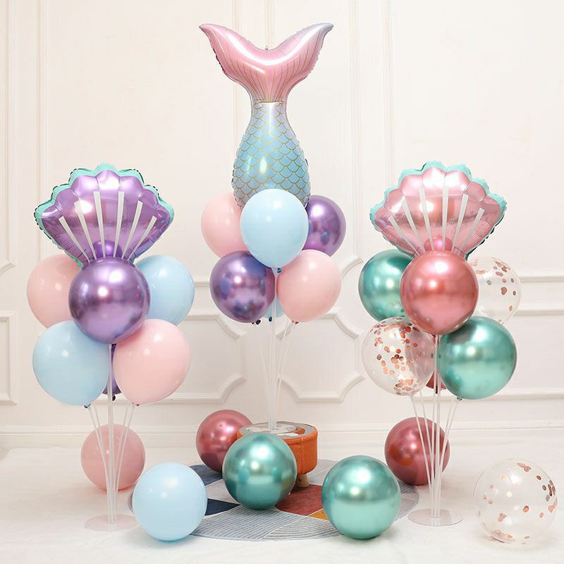 Large Mermaid Balloon Under the Sea Birthday Party Decorations Supplies ...
