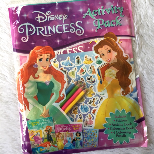 Disney Princess Activity Pack | Shopee Philippines