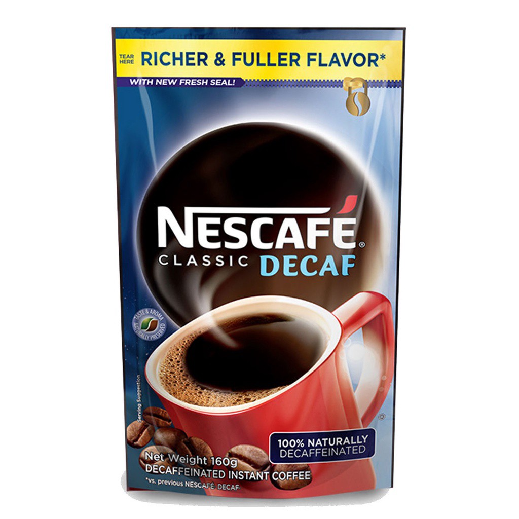 Nescafe Classic Decaf Coffee 160g | Shopee Philippines
