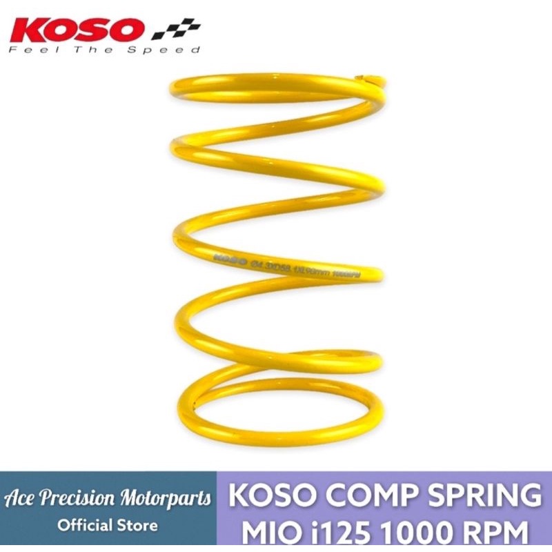 KOSO CENTER CLUTCH SPRING MIO i 125 1000rpm | Shopee Philippines