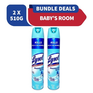 Lysol Disinfectant Spray Baby's Room 510GM Twin Pack | Shopee Philippines