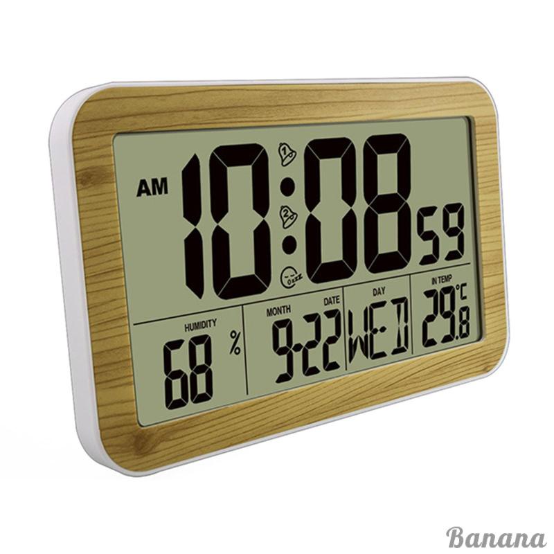 Electronic Digital Alarm Clock Battery Powered with Calendar ...