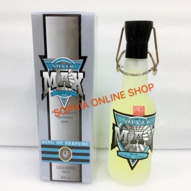 Silver Max perfume for men 125ml | Shopee Philippines