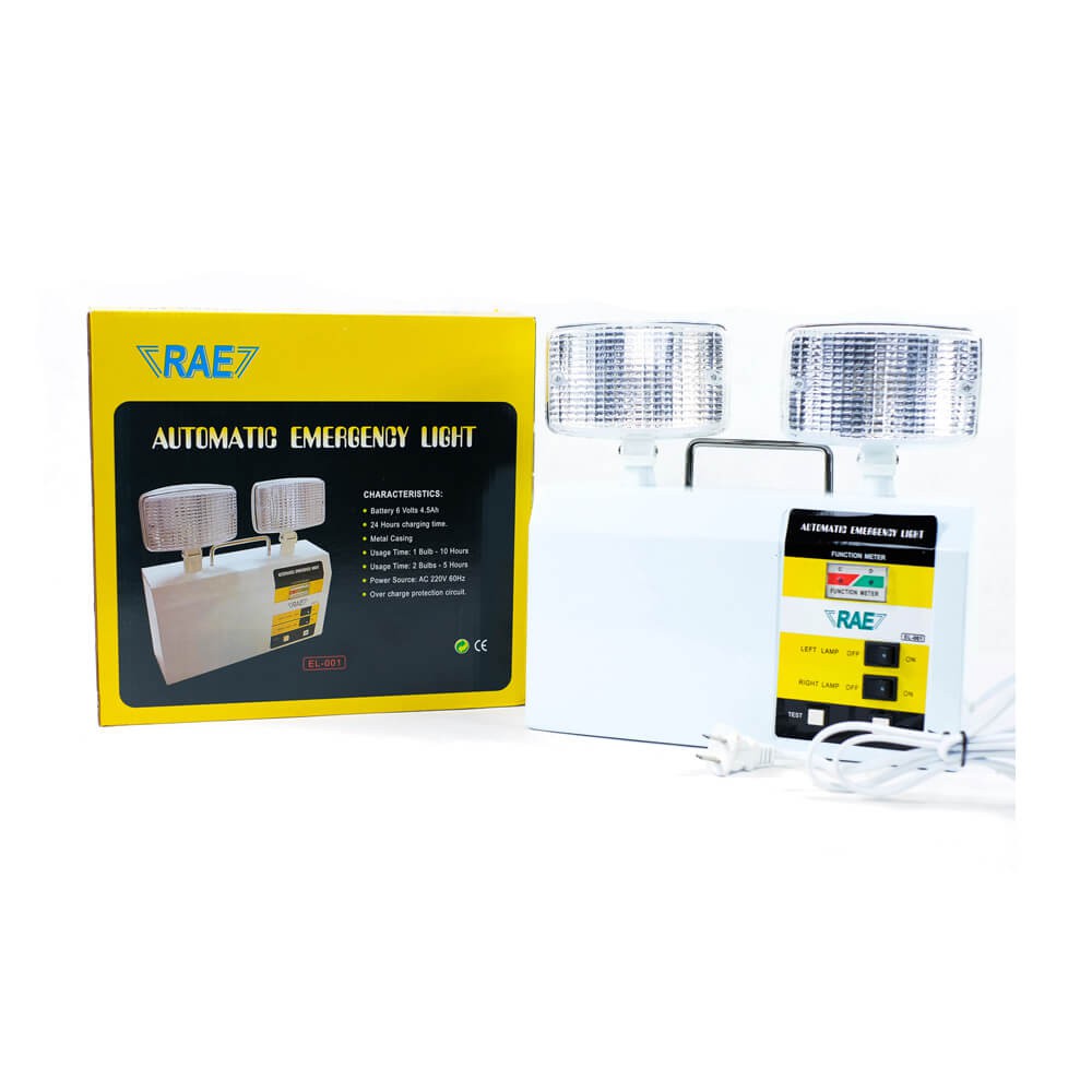 RAE Automatic Emergency Light - 6 volts | Shopee Philippines