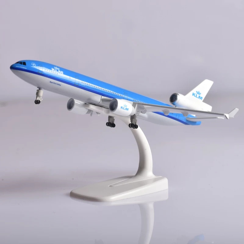 MD-11 KLM American World Cargo Airlines Diecast Airplane MD11 Alloy ...