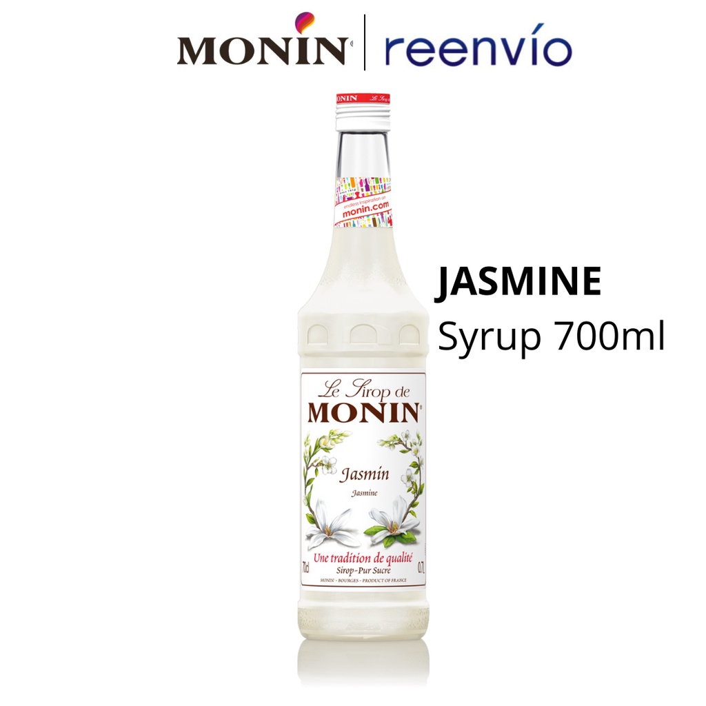 Monin Jasmine Syrup 700ml (Evergreen Flower Blossom) | Shopee Philippines