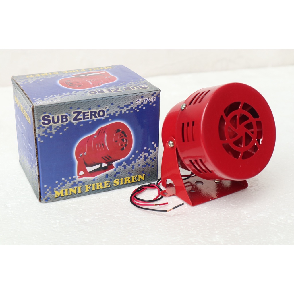 Sub Zero Mini Fire Siren 12V | Shopee Philippines