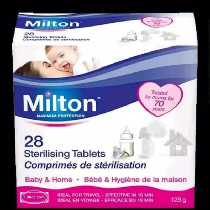 Milton Sterilizing tablet 28 Original UK tablet disinfectant | Shopee ...