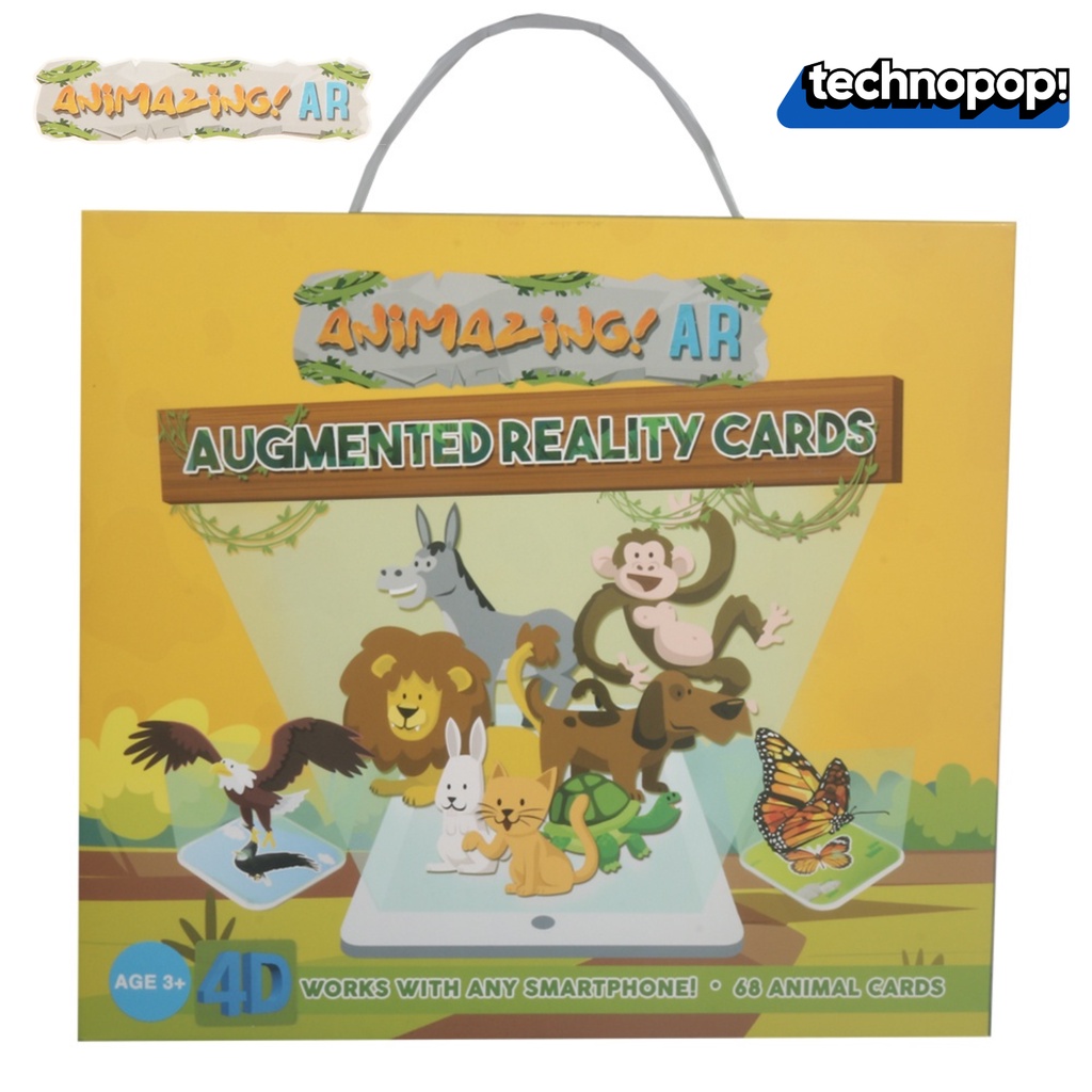 ANIMAZING! AR Augmented Reality Cards - Technopop PH | Shopee Philippines