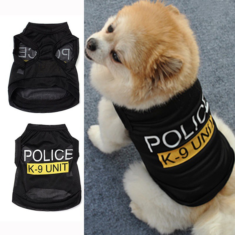 Pet Dog Clothes Black Elastic Vest Puppy Coat | Shopee Philippines