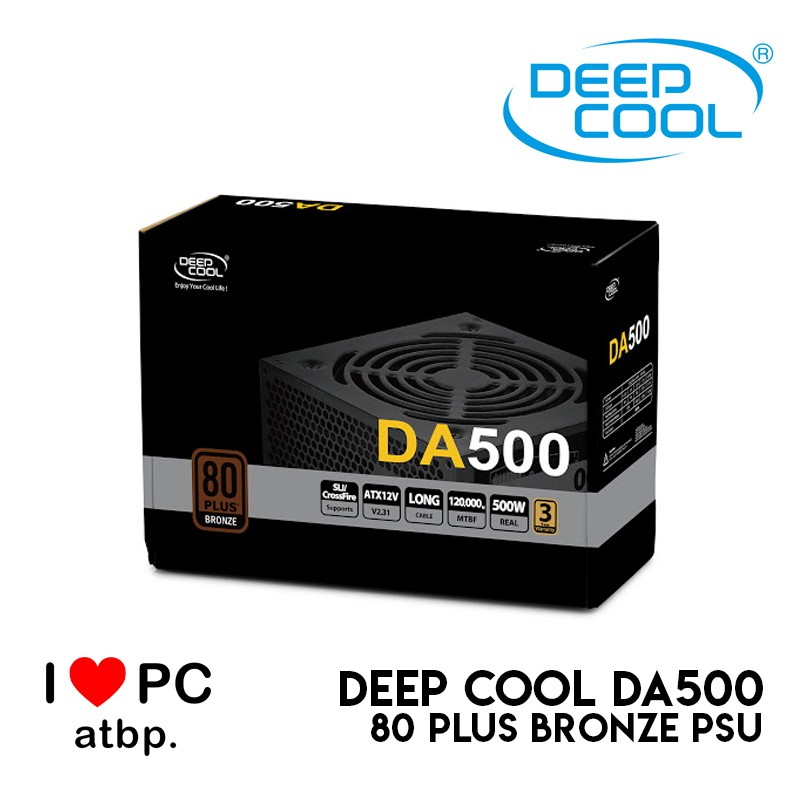 Deepcool DA500 80+ Bronze 500W PSU Power Supply | Shopee Philippines