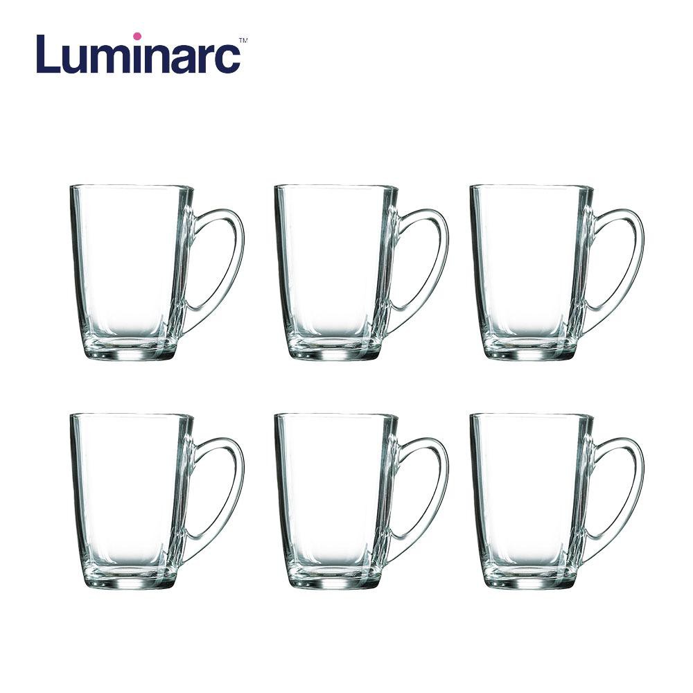 Luminarc New Morning 6pcs 320ml Coffee Mug Set Microwaveable and ...