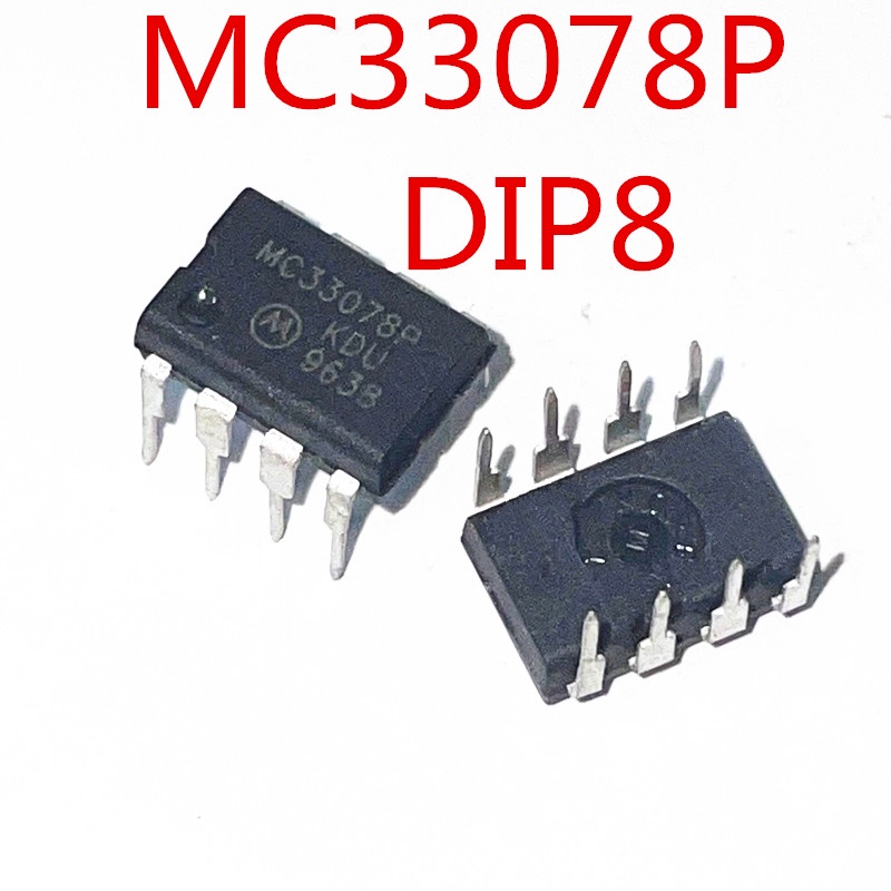 10PCS/LOT MC33078P MC33078PG MC33078 DIP-8 dual op amp package | Shopee Philippines