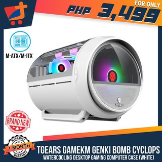 TGEARS GAMEKM Genki Bomb Cyclops Desktop Gaming Computer Case MATX MINI ...