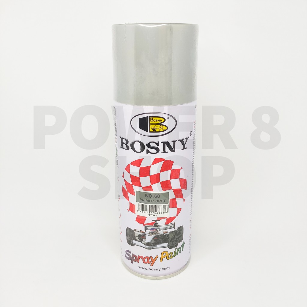 Bosny Acrylic Spray Paint No. 68 Primer Grey | Shopee Philippines
