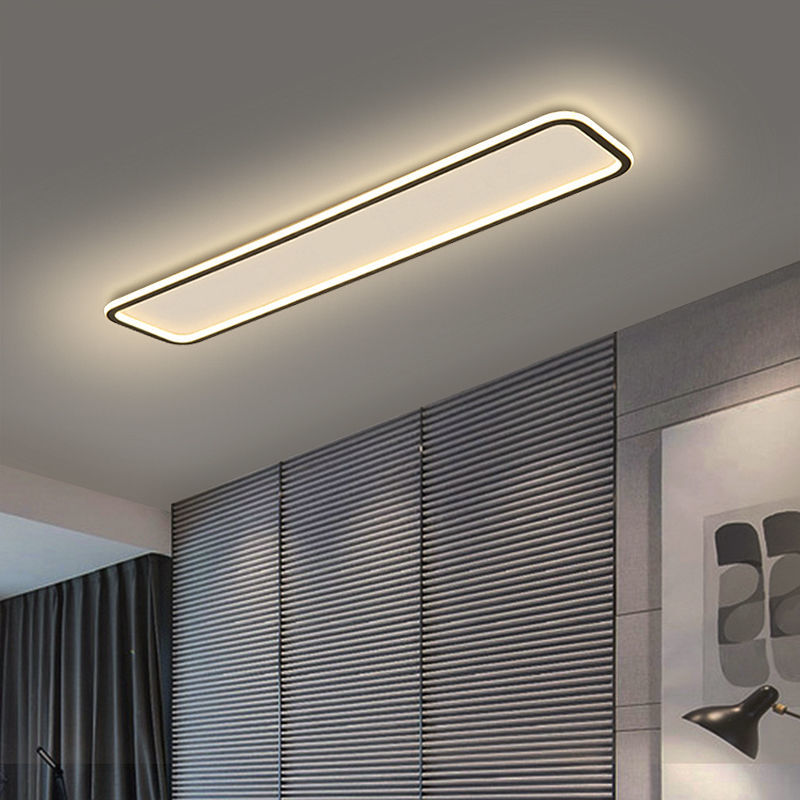 Led Long Ceiling Light Modern Minimalist Strip Cloakroom Aisle Balcony ...