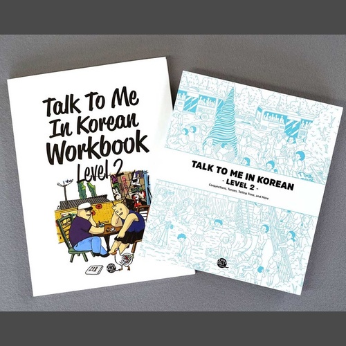 [ttmik] talk to me in korean - korean learning book Level 2 Package ...
