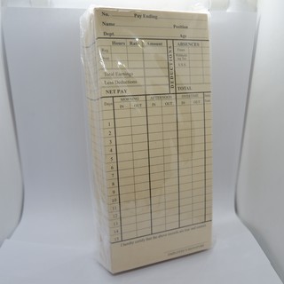 Time Card 100s Model 9000 Timecard | Shopee Philippines