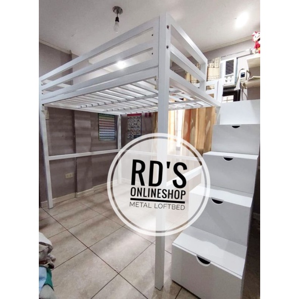 LOFTBED WITH STAIR DRAWERS ACTUAL PHOTO POSTED | Shopee Philippines