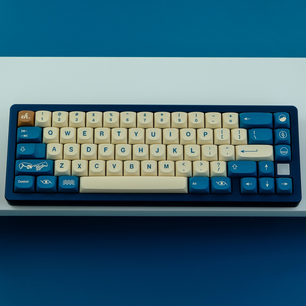 GMK Earth Tones Keycaps MA Profile PBT 5-side Dye Sublimation ...