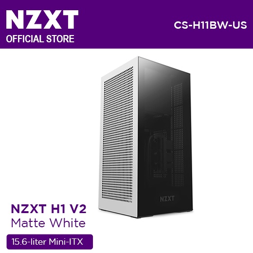 NZXT H1 V2 Mini-ITX PC Case | Small Form-Factor ITX Case | Dual Chamber ...