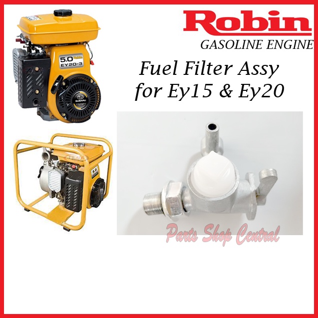 FUEL FILTER ASSY FOR ROBIN SUBARU EY20 5.0 GASOLINE ENGINE | Shopee ...