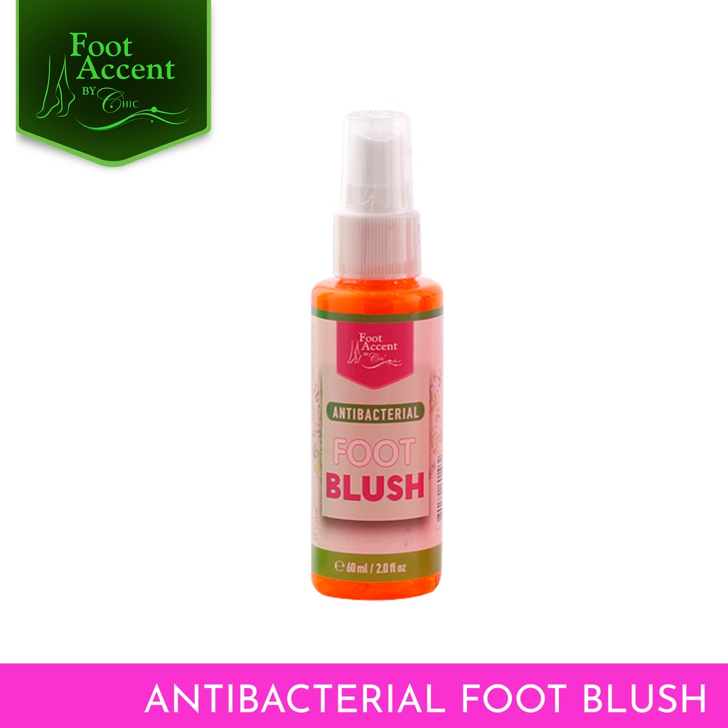 Foot Accent by Chic Antibacterial Foot Blush 60ml | Shopee Philippines