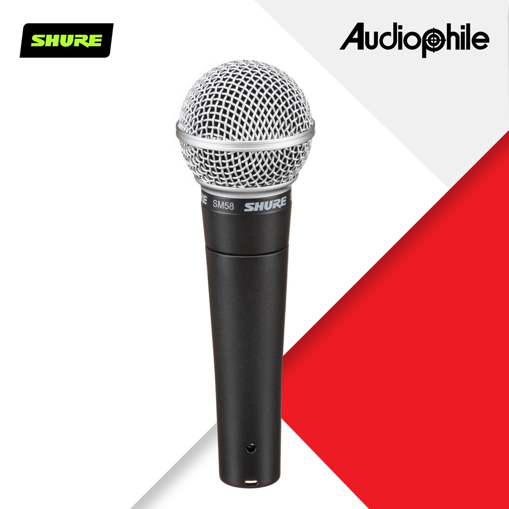 Shure Sm58 Lc The Legendary Vocal Microphone With Sticker No Cable ...