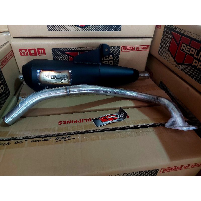 CLICK GC Replica Pro "Decibel Killer" Power Pipe Black | Shopee Philippines