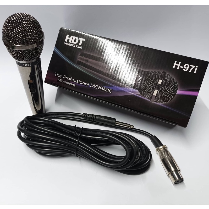 HYUNDAI HDT-97i wired microphone | Shopee Philippines
