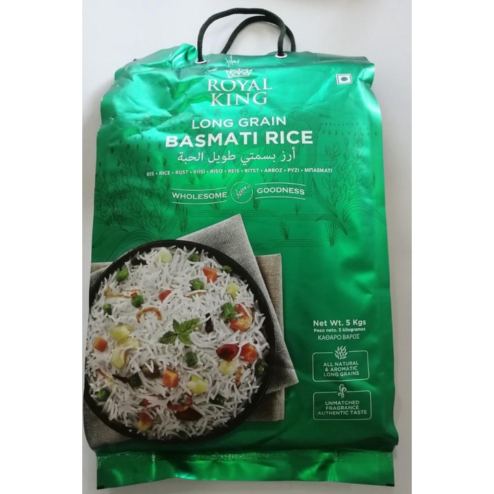 Royal King Basmati Rice 5Kg (Team Biryani) | Shopee Philippines
