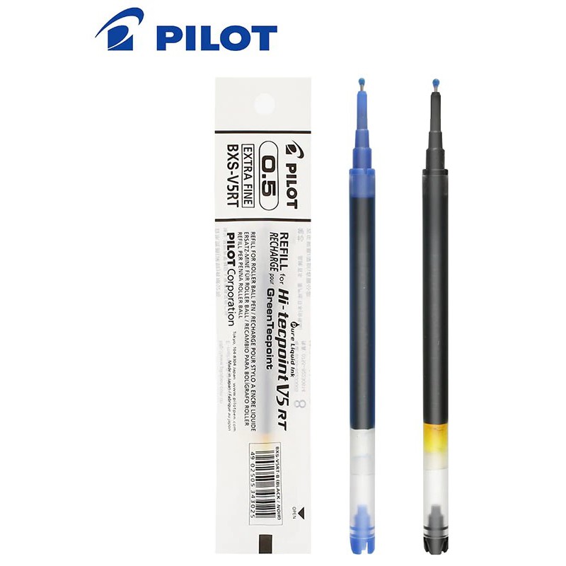 pilot-v5-v7-refill-retractable-black-and-blue-shopee-philippines
