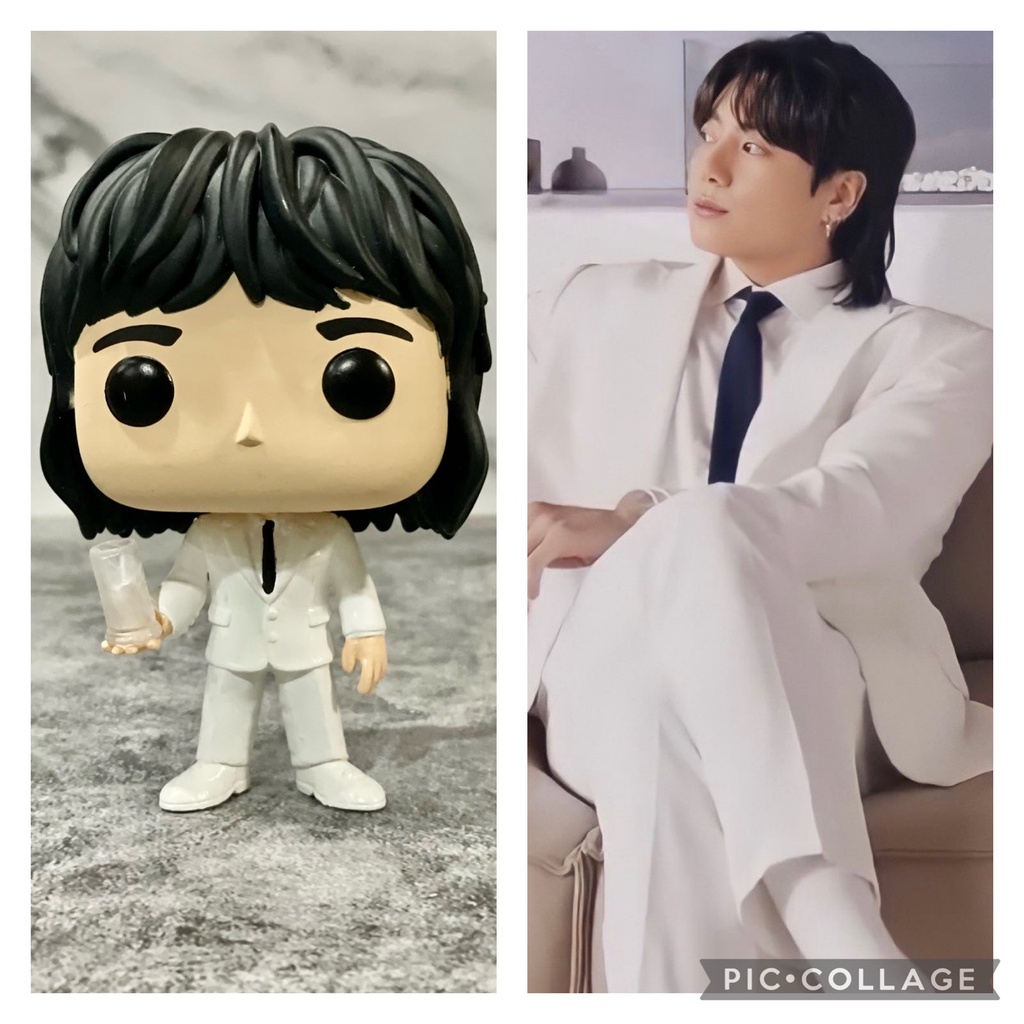 BTS Jungkook Coway long hair (Created by Oda Exclusive custom pops) | Shopee Philippines
