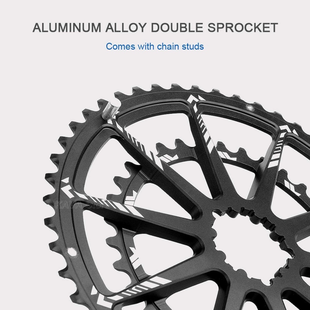 Prowheel Road Bike Chainring AL-7075 GXP 40T 42T 44T 46T 48T Crown ...