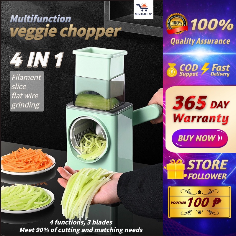 Vegetable Slicer Potato Slicer Multi-function Slicer Food Processor Grater Kitchen Tools ...