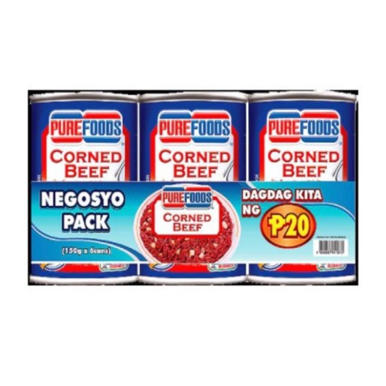 Purefoods Corned Beef 150g Negosyo Pack | Shopee Philippines