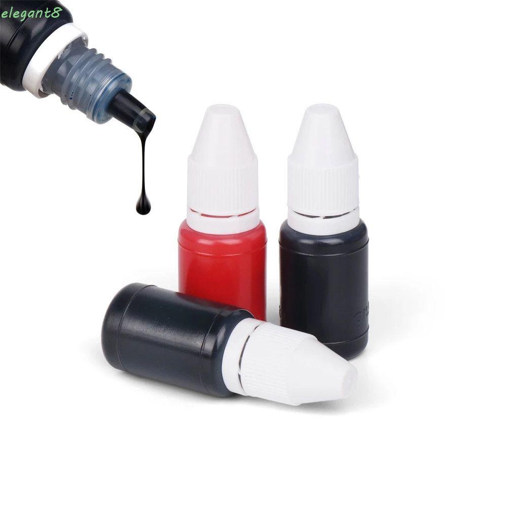 ELEGANT Office Flash Refill Ink For Wood Paper Inkpad Seal Stamp Oil ...