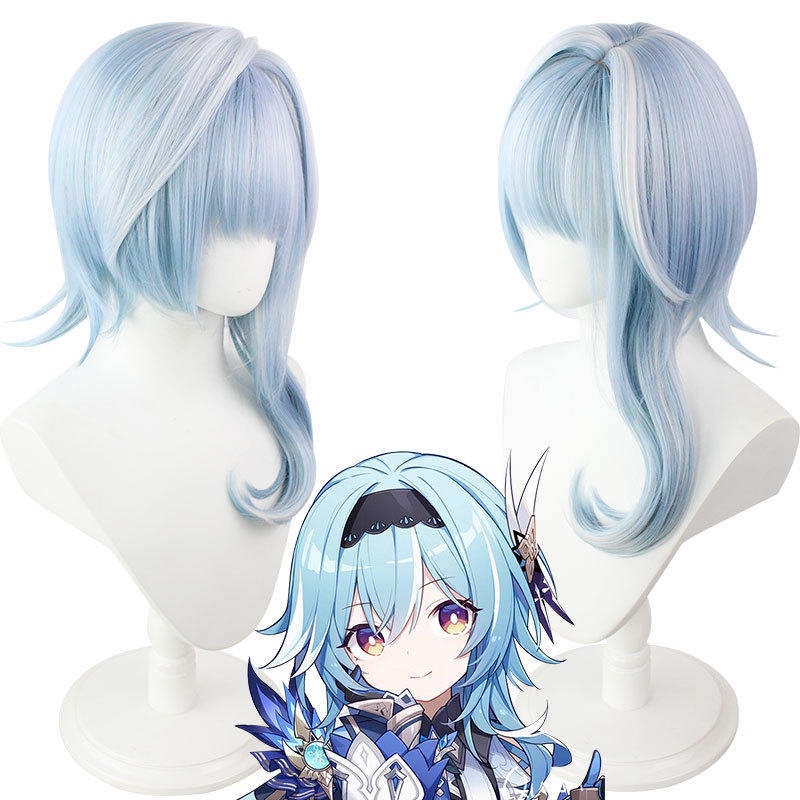 Genshin Impact Eula Cosplay Costume Cos Coser Wig | Shopee Philippines