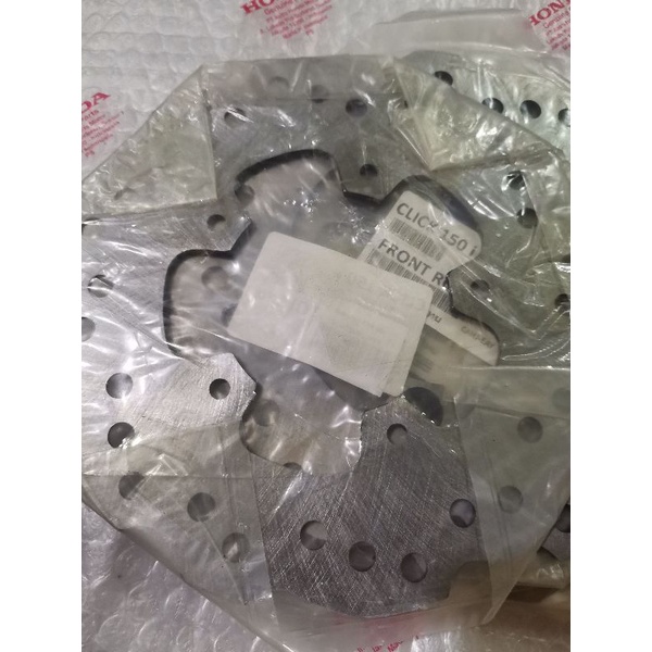 ROTOR DISC PLATE (FRONT)CLICK 125i V2,CLICK 150i(5HOLES ROTOR DISC ...
