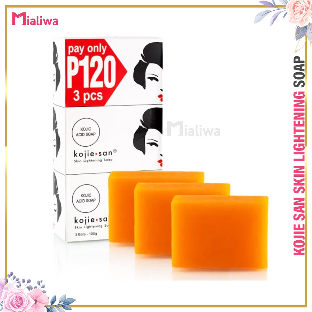 Kojie San Skin Lightening Soap with Kojic Acid, Anti Aging Reducing ...